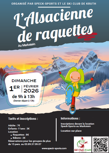 L'alsacienne de Raquettes - SC Kruth - 1er février 2026 au Markstein